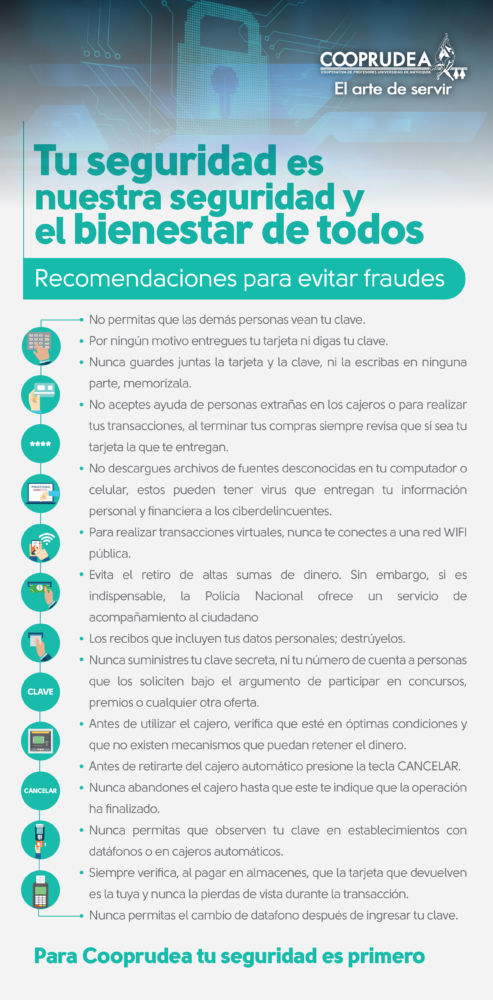Tu Seguridad es Nuestra Seguridad – Cooprudea